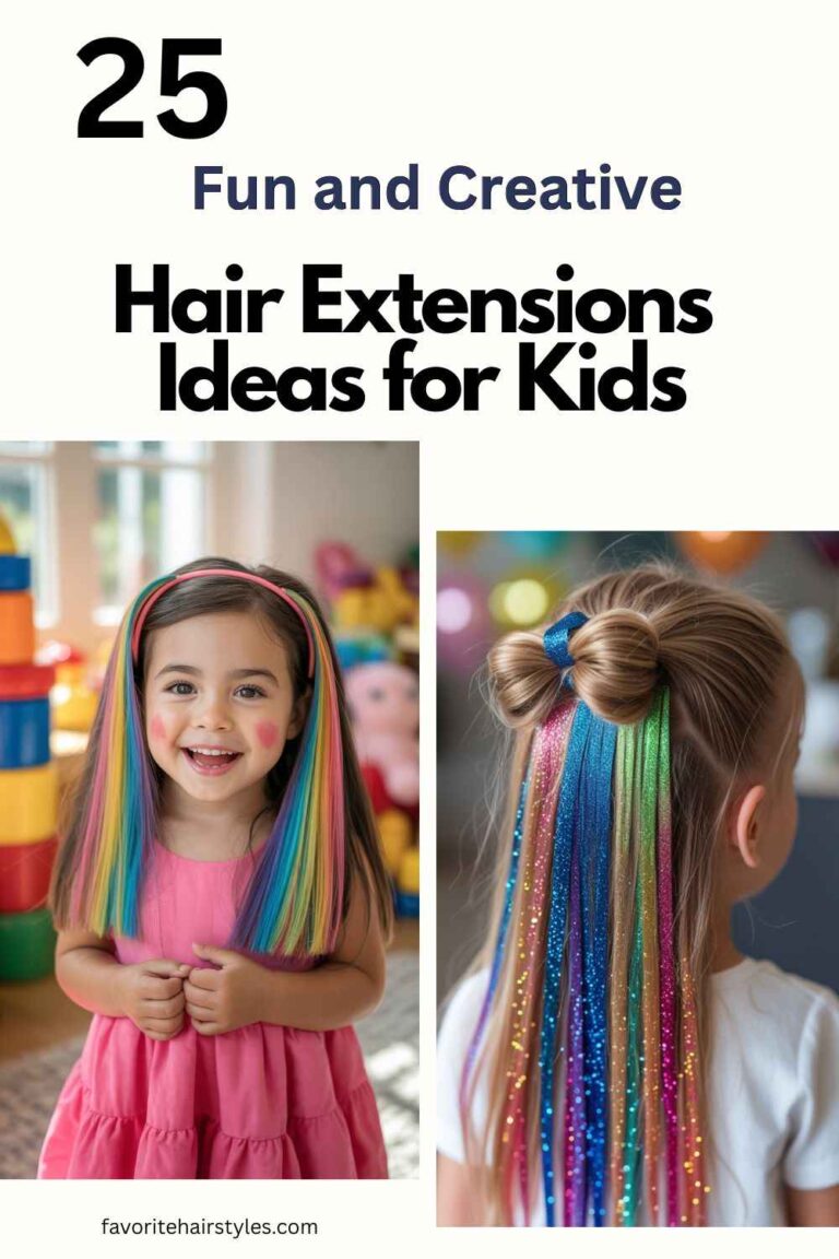 Fun and Creative Hair Extensions Ideas for Kids - Favorite Hair Styles ...
