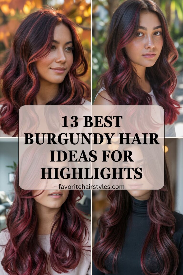 Best Burgundy Hair Ideas For Highlights - Favorite Hair Styles | Trendy ...