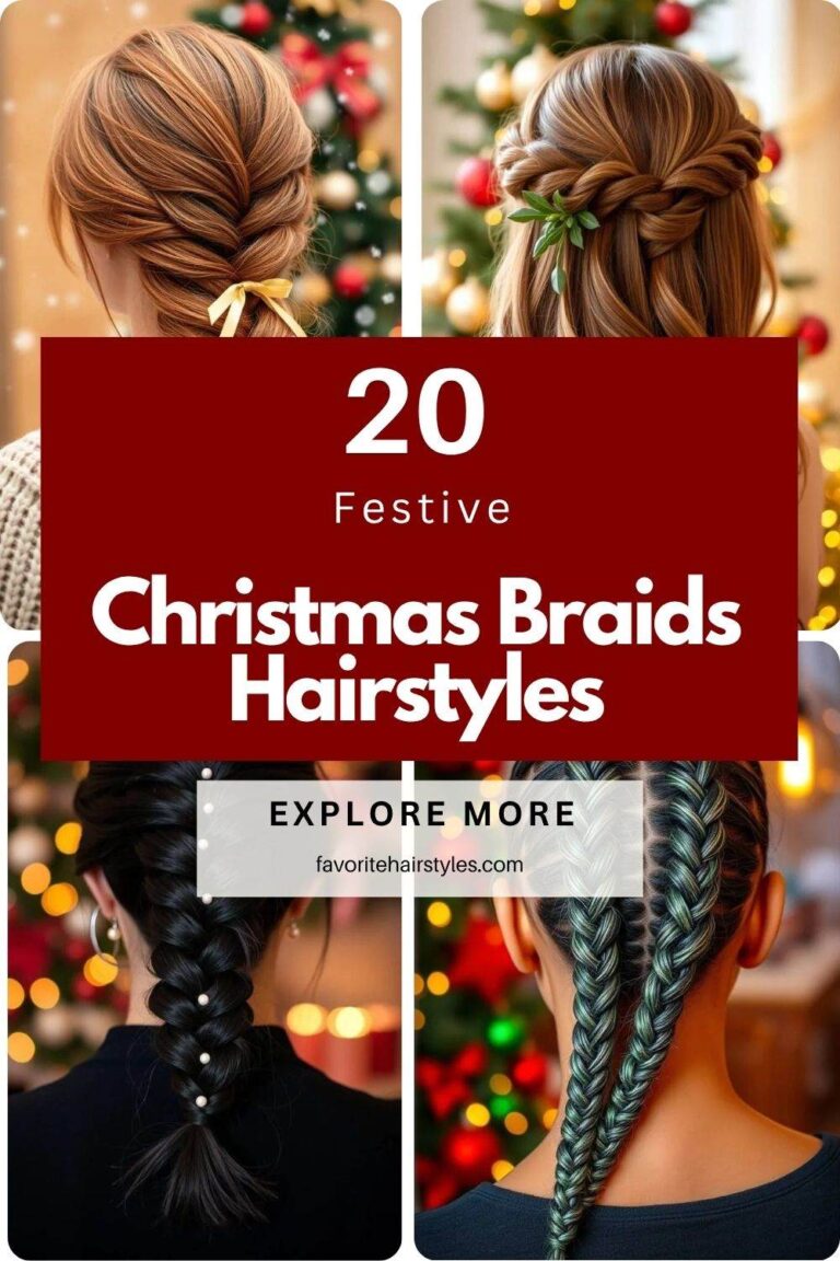 Festive Christmas Braids Hairstyles - Favorite Hair Styles | Trendy ...