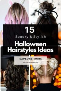 Spooky & Stylish Halloween Hairstyles Ideas - Favorite Hair Styles ...