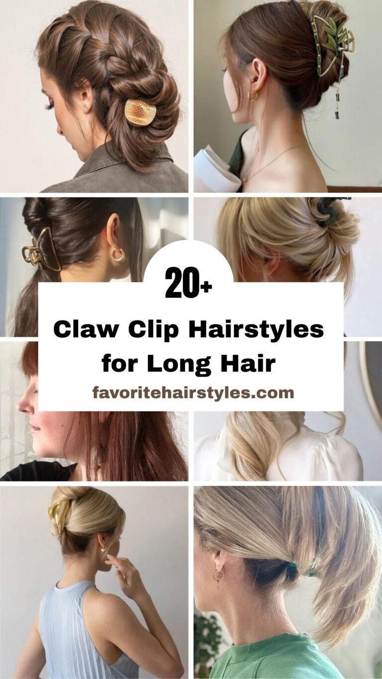 Claw Clip Hairstyles for Long Hair: Trendy, Easy & Effortless Styles