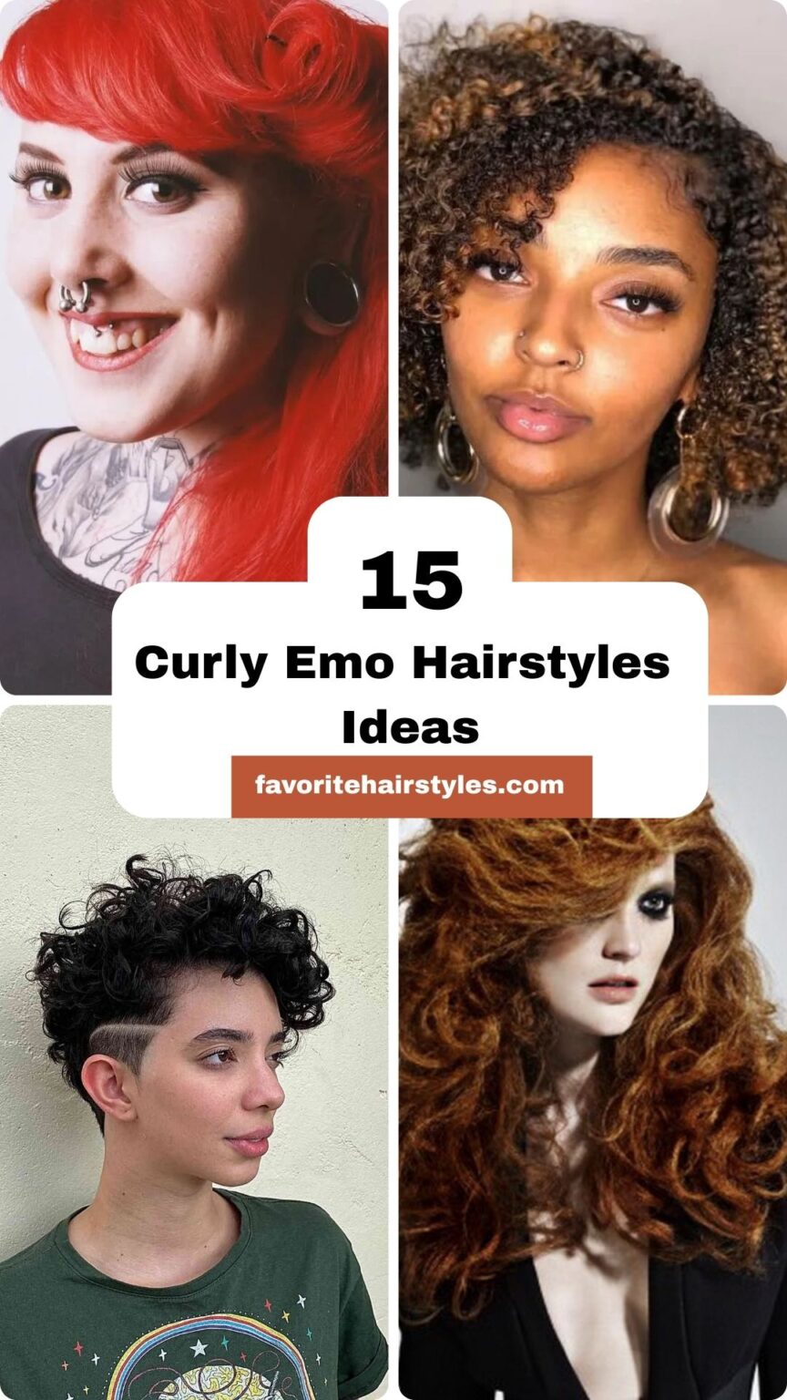 Curly Emo Hairstyles: Trendy Ideas & Styling Guide for a Bold Look