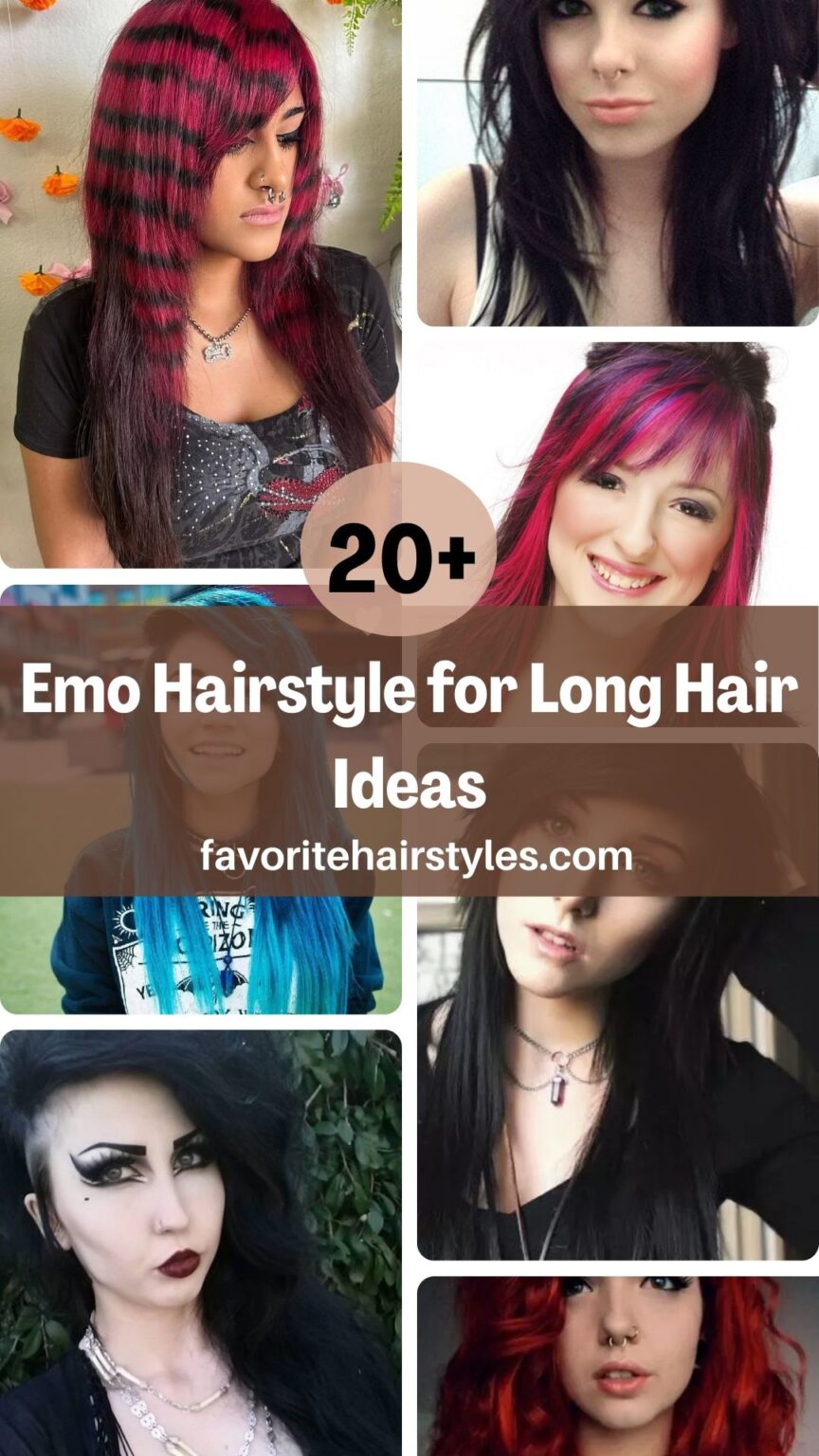 Emo Hairstyle for Long Hair: Trendy Hair Ideas