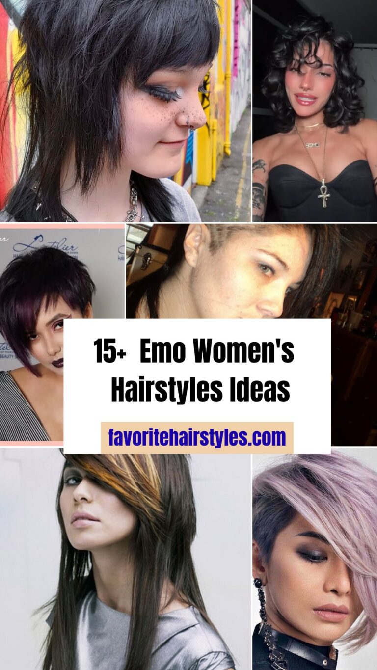 Emo Women's Hairstyles: Express Your Bold & Unique Style