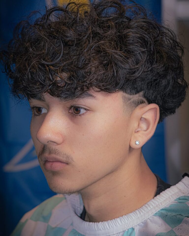 Curly Taper Fade Haircut: A Trendy Style for Modern Men