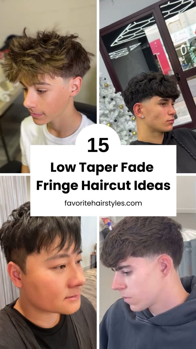 Low Taper Fade Fringe Haircut: A Complete Guide