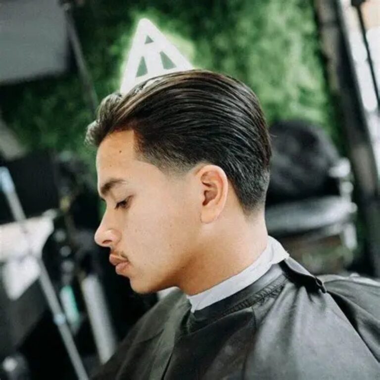 Low Taper Fade Haircut for Straight Hair – Stylish Look