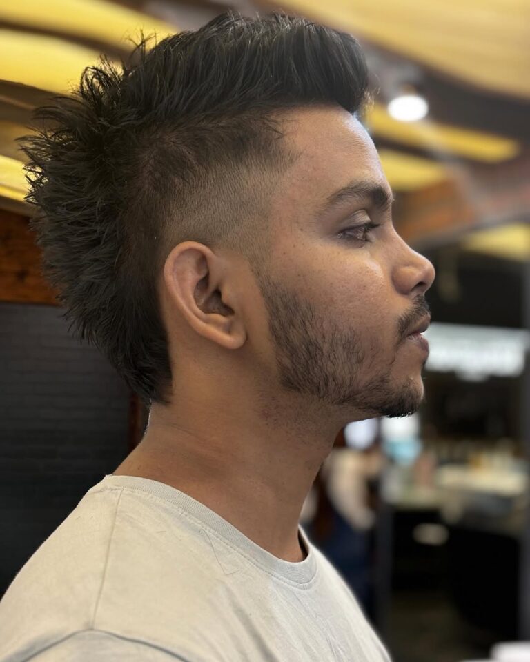 Taper Fade Mohawk Haircut: Modern Style for Bold Men