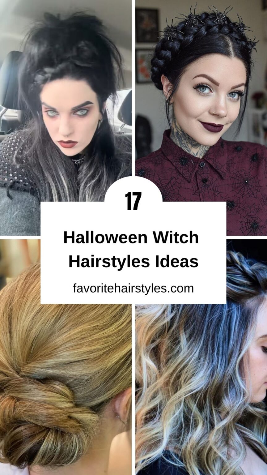 Halloween Witch Hairstyles: Spooky & Stylish Hair Ideas