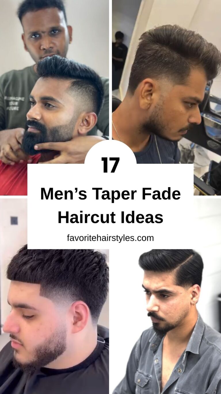 Men’s Taper Fade Haircut: Stylish & Modern Hair Trend