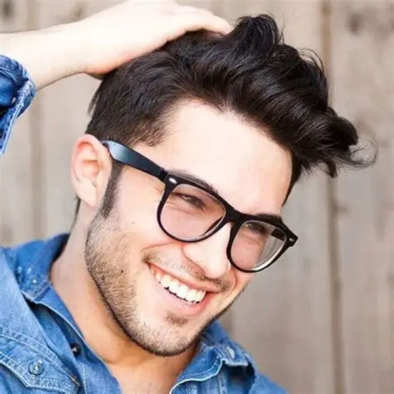 Messy Pompadour Hairstyle: Effortless Modern Volume