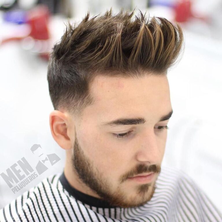 Messy Pompadour Hairstyle: Effortless Modern Volume