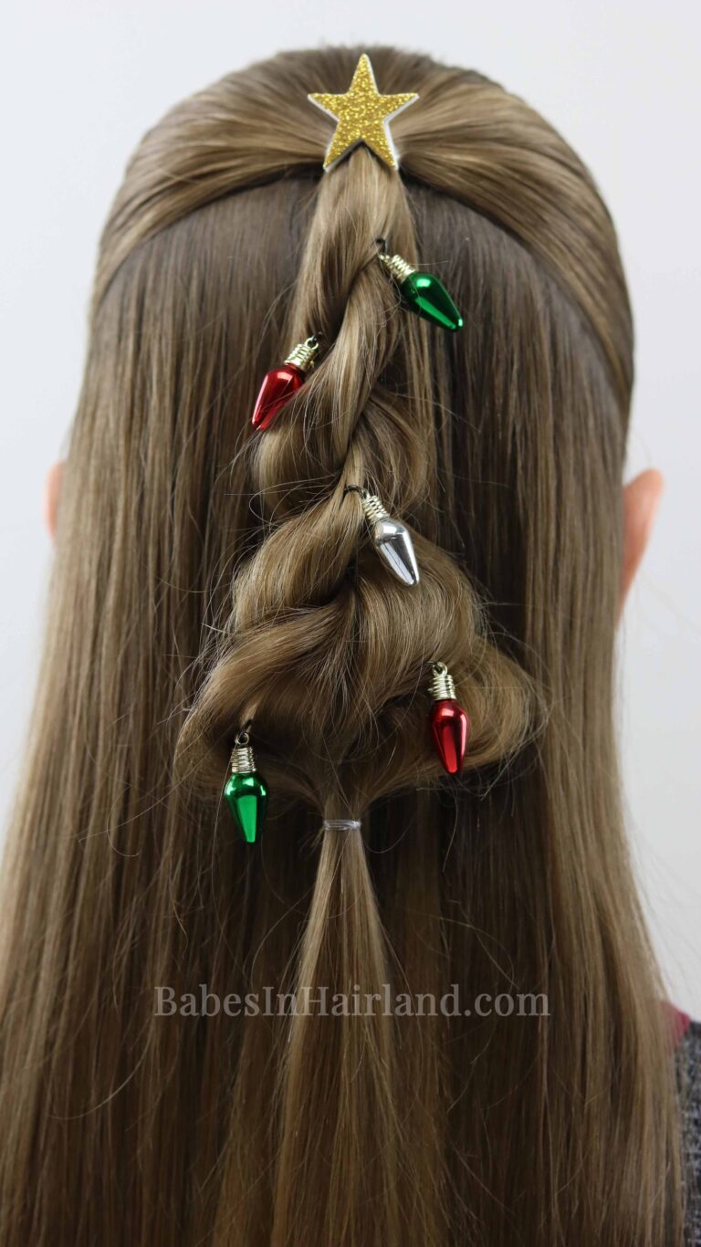 Christmas Tree Hairstyle: Festive Hair Inspiration for the Holidays