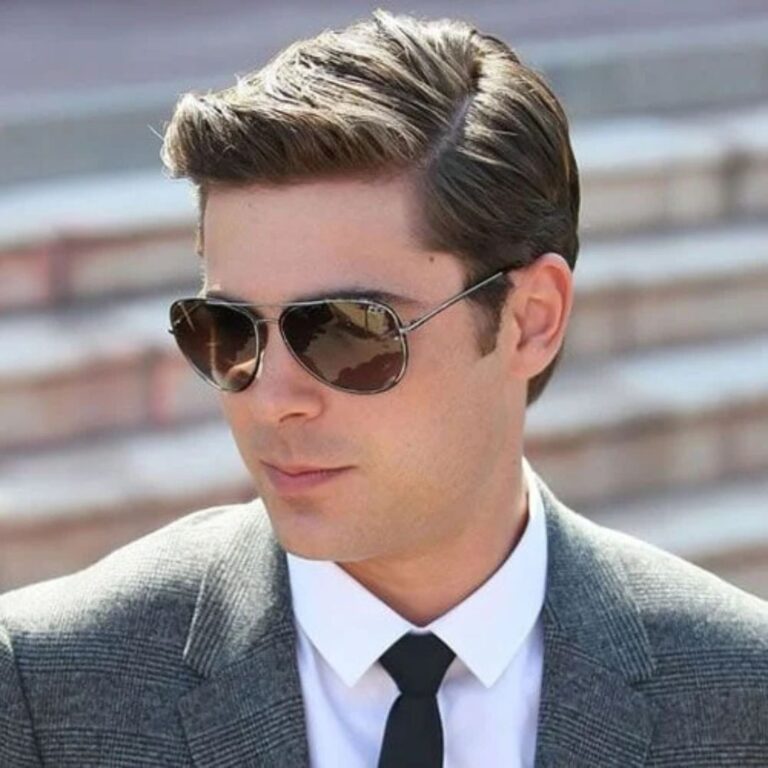 Men Side Part Hairstyle for Round Face: Stylish & Modern Looks