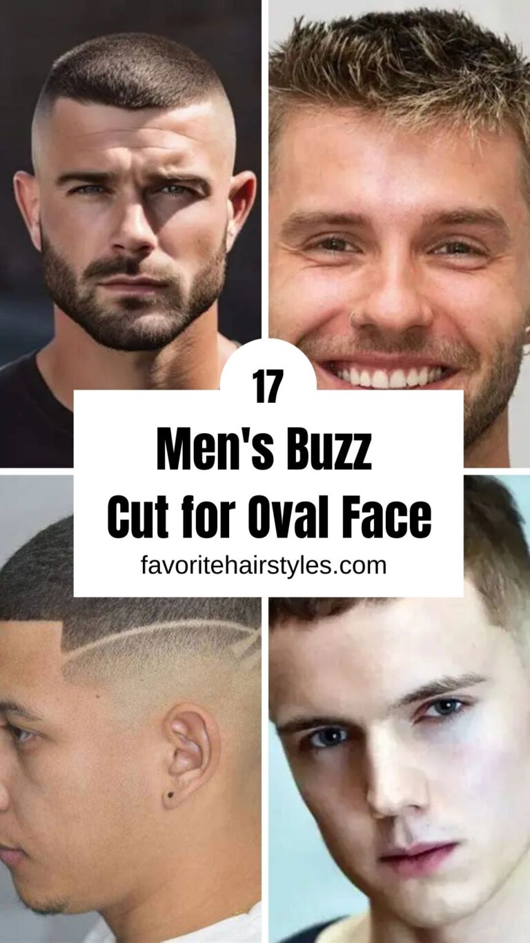 Men's Buzz Cut for Oval Face: Styles, Tips