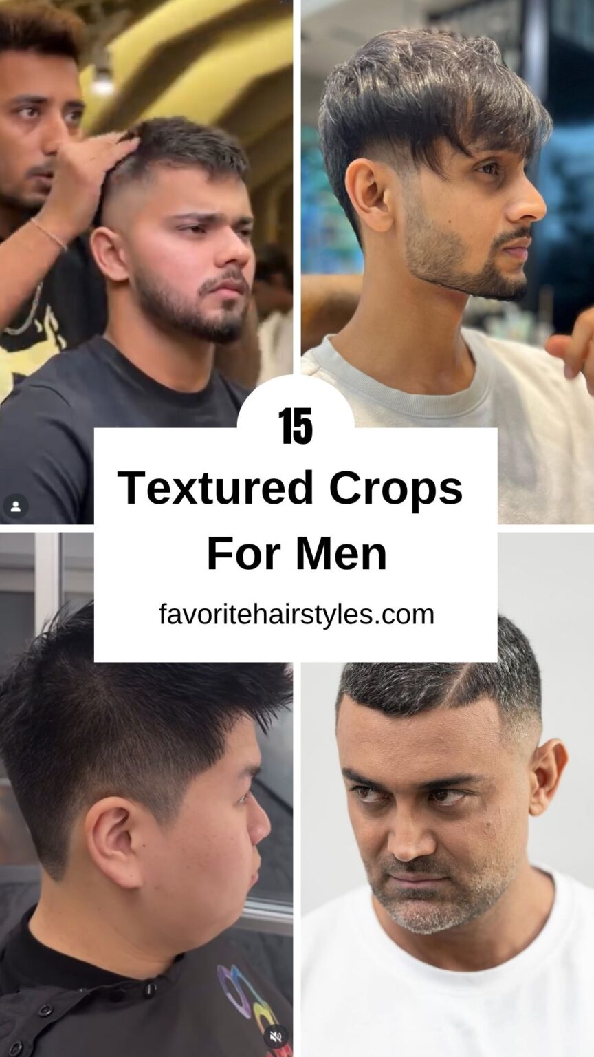 Textured Crops For Men: Stylish Modern Hair Trend