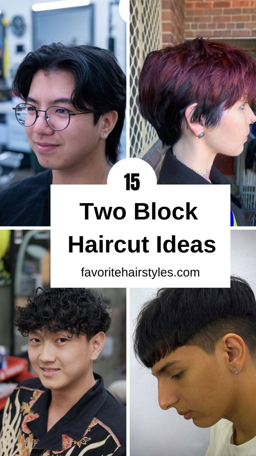 Two Block Haircut: Trendy and Versatile Style