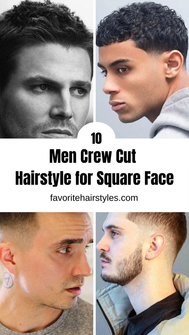 Men Crew Cut Hairstyle for Square Face | Sharp & Stylish Look