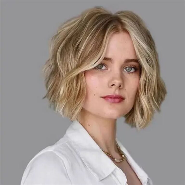 Women Chin-Length Bob Hairstyles for Rectangle Face